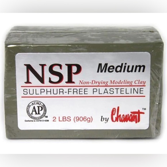 Chevant | Art | Nwt Chavant Nsp Medium Oil Based Sulfur Free Sculpting ...